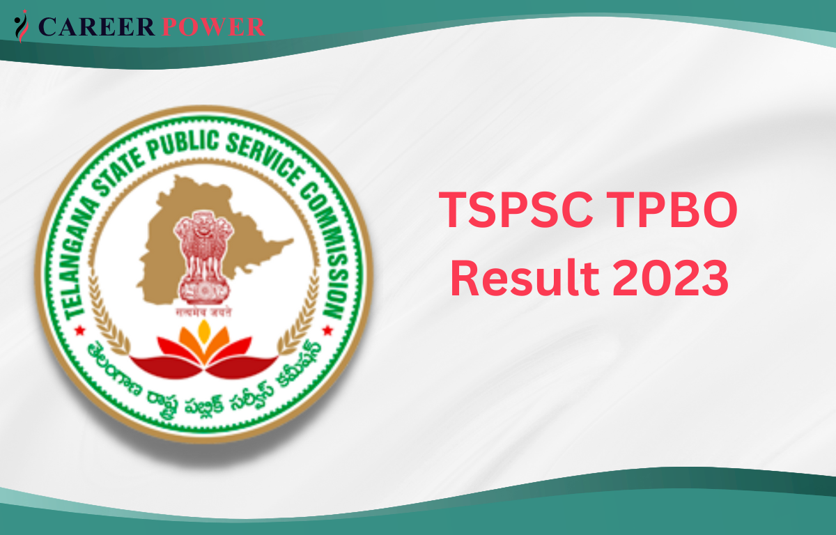 TSPSC TPBO Result 2023, Merit List and Cut Off