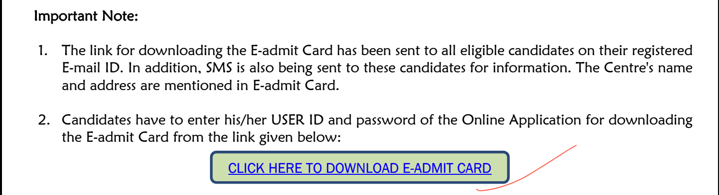 DFCCIL Admit Card 2023 Out, Direct Download Link