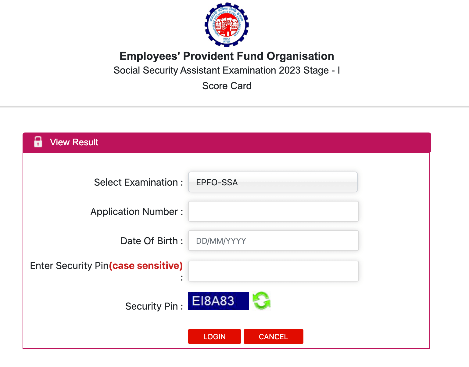 EPFO SSA Result 2023 Out, Prelims Result and Score Card Link