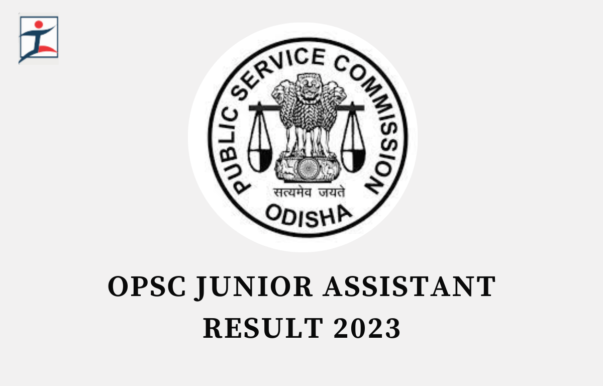 OPSC Junior Assistant Result 2023, Result PDF and Cut Off Marks