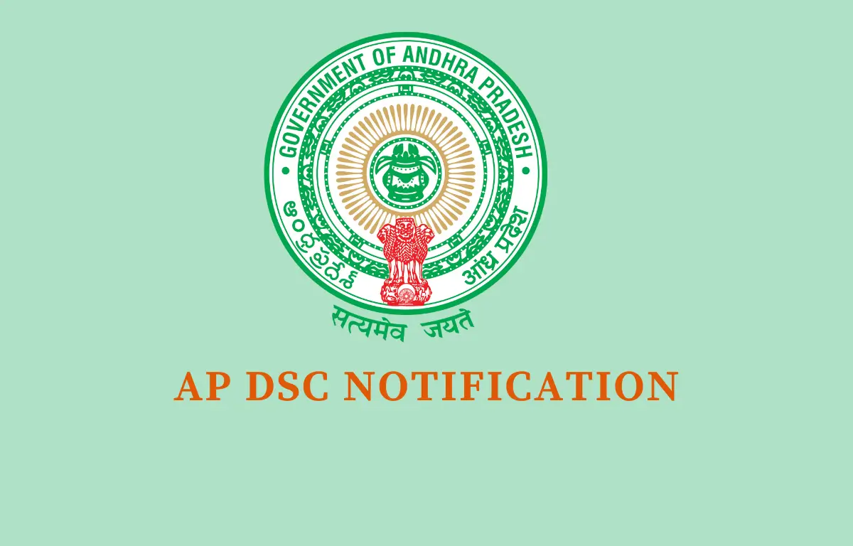 AP DSC Notification 2025 for 16347 Teaching Posts, Check Details