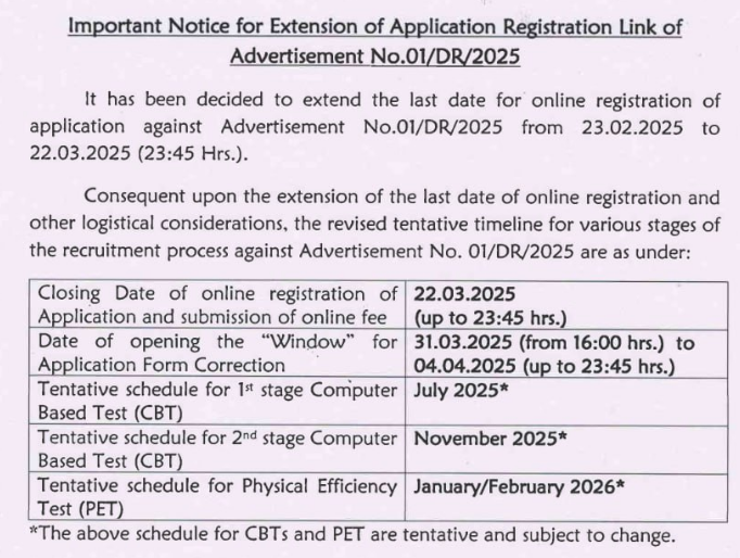 DFCCIL Recruitment 2025 [642 Vacancies], Last Date to Apply Online