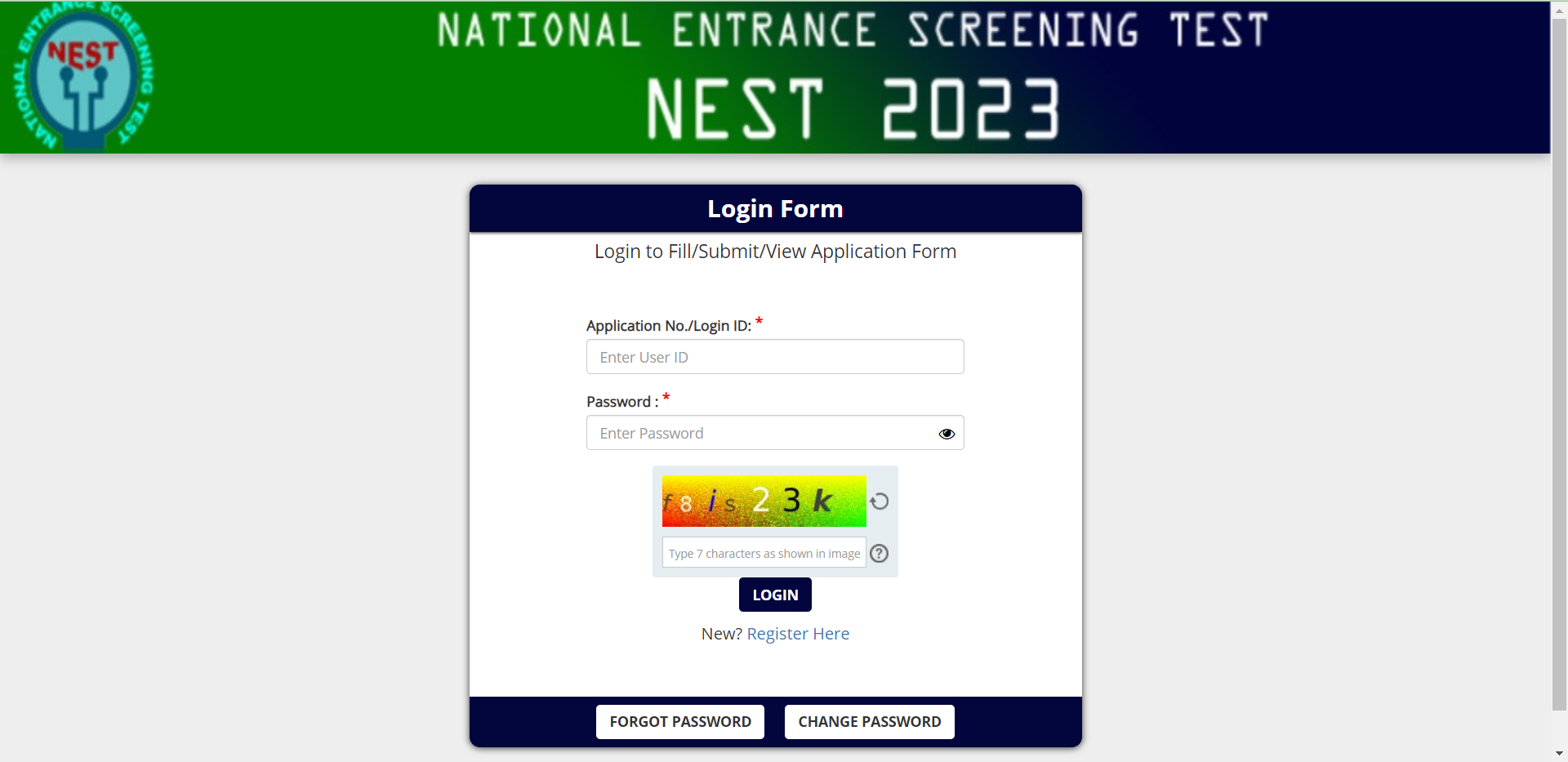 Nest Admit Card 2023 Out Hall Ticket Download Link Active