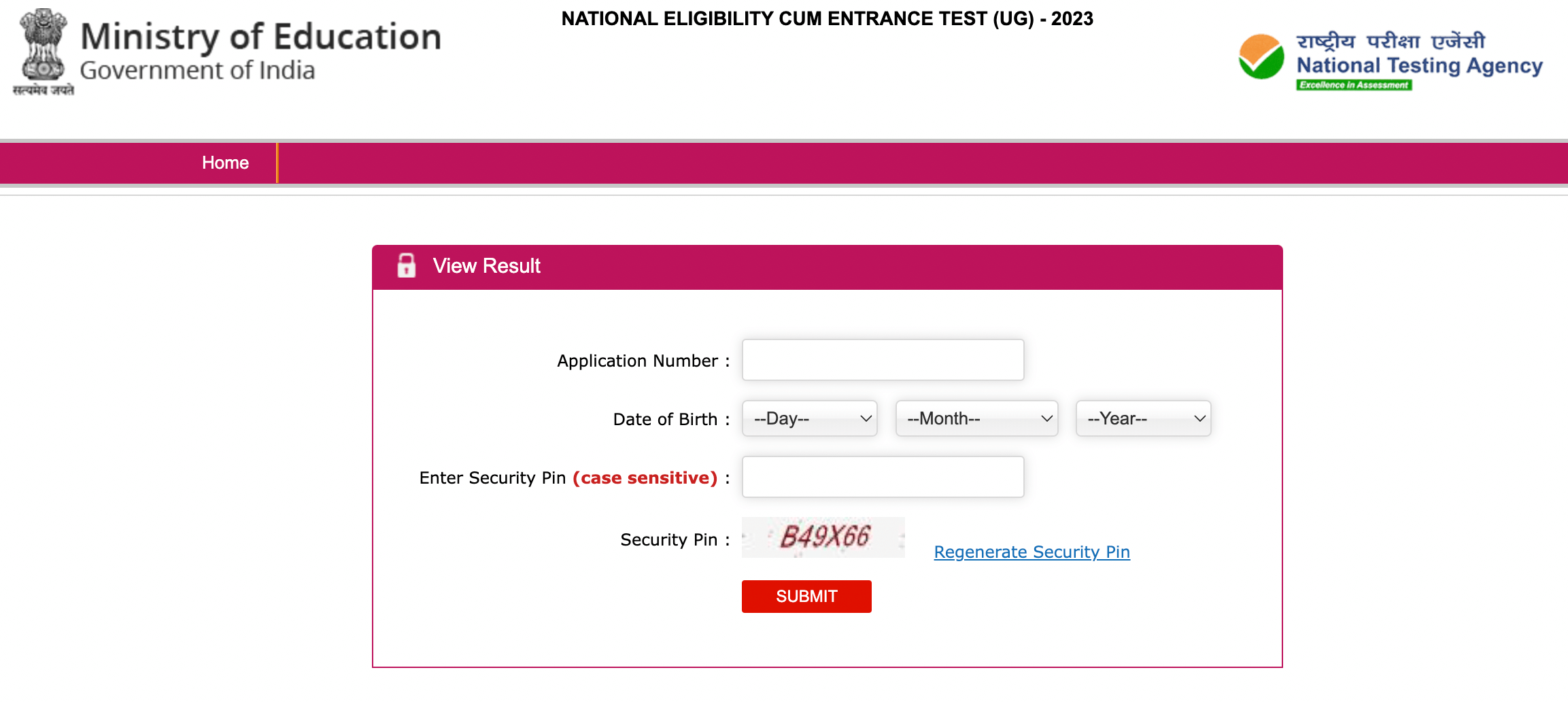 NEET Result 2023 Out, NTA NEET UG Result Link Active NEET Result 2023 Out, NTA NEET UG Result Link Active