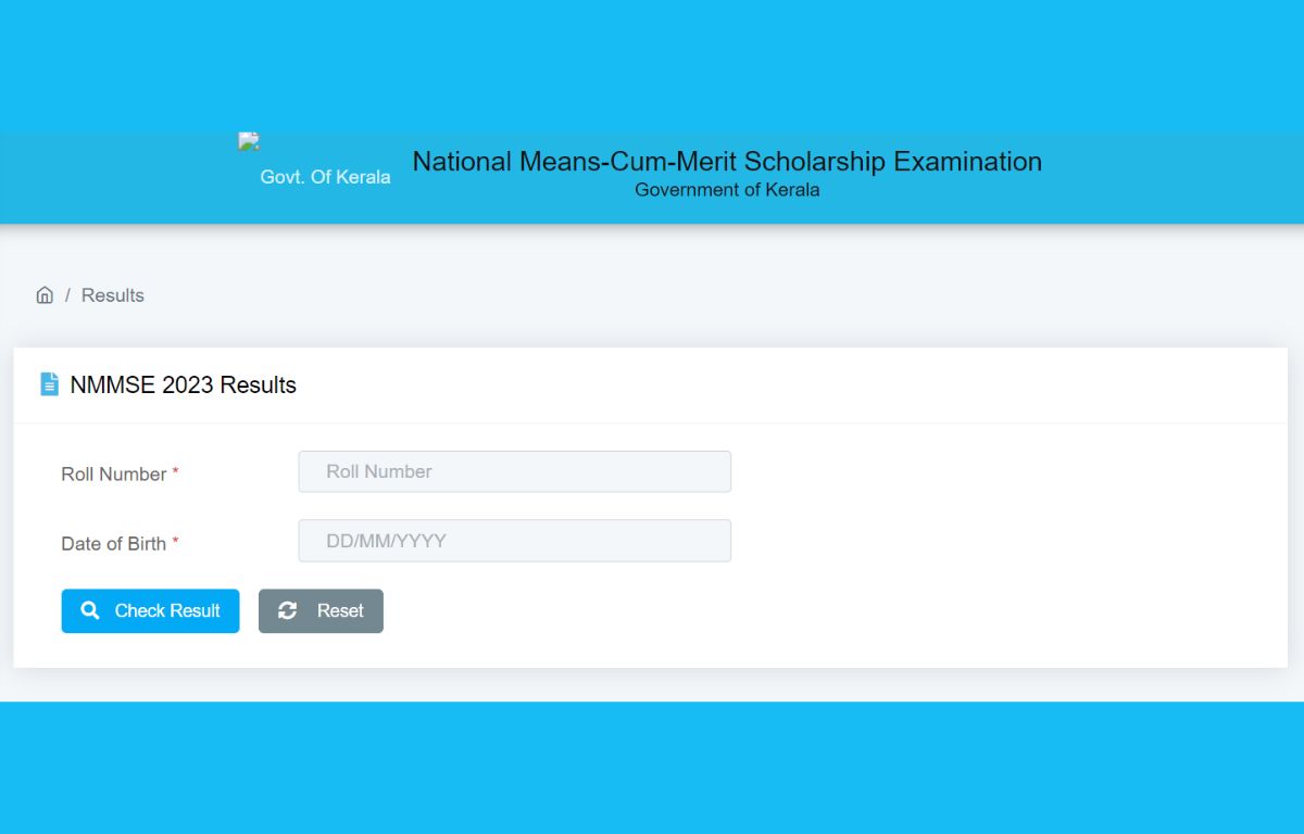 Kerala NMMS Result 2024 Declared at nmmse.kerala.gov.in, Download Class ... Kerala NMMS Result 2024 Declared at nmmse.kerala.gov.in, Download Class ...