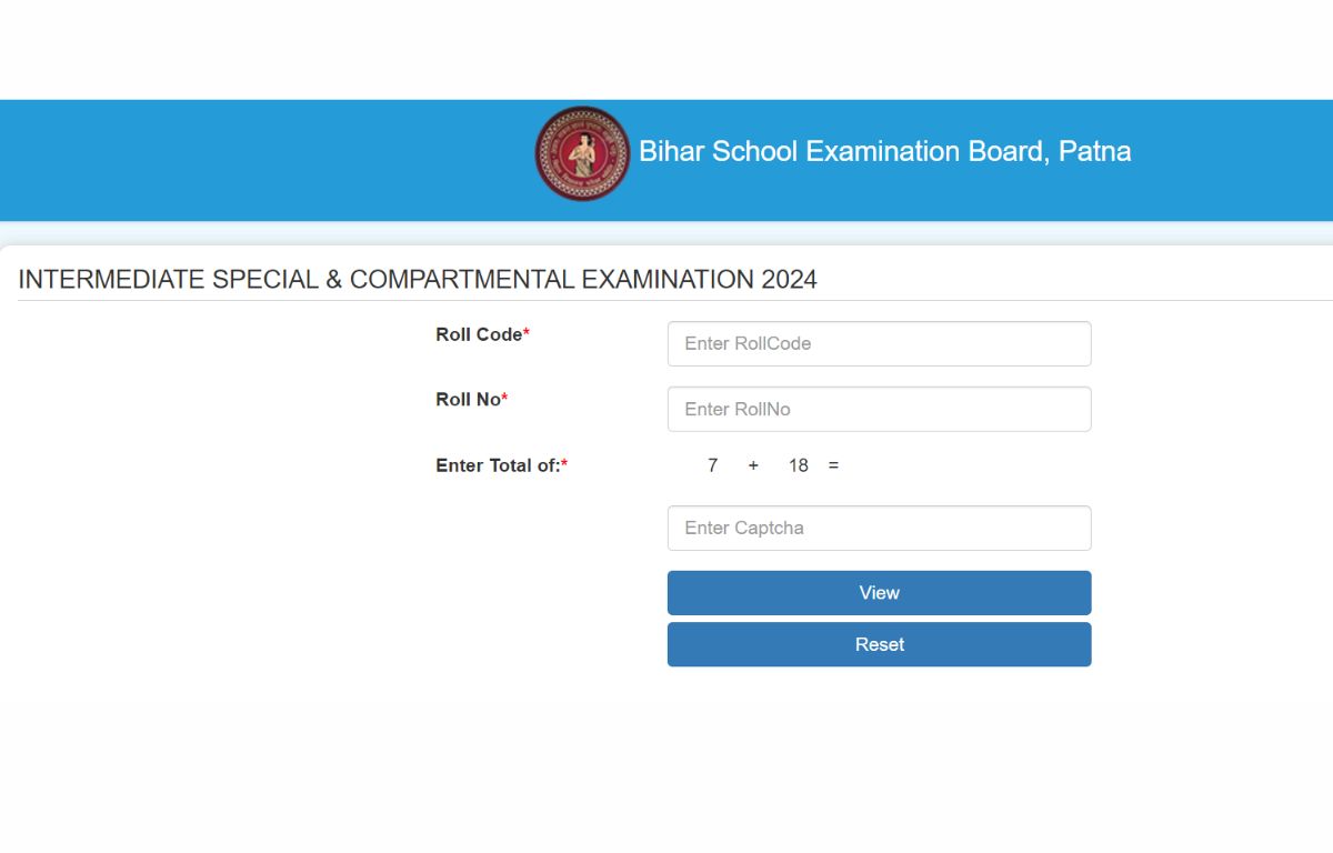 Bihar Board 12th Compartment Result 2024 Out At Results