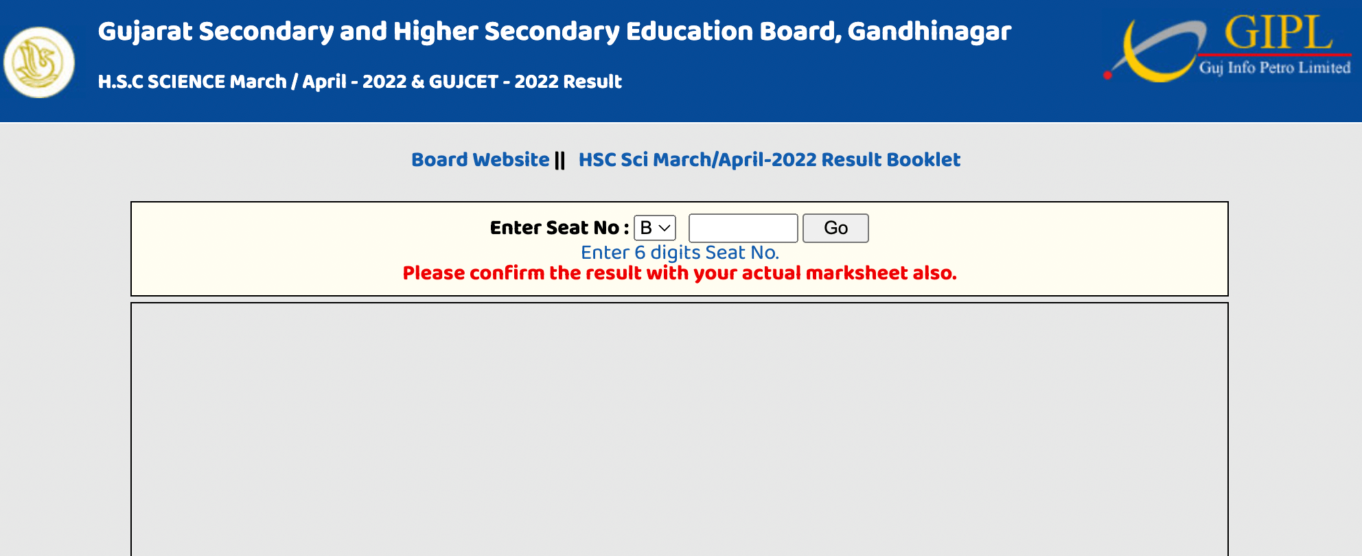 GSEB HSC Science 12th Result 2022 Out at gseb.org GSEB HSC Science 12th Result 2022 Out at gseb.org